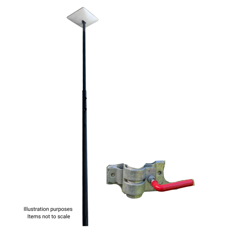 BBQARM Telescopic Starlink RV Pole Kit - Suncoast Caravan Service