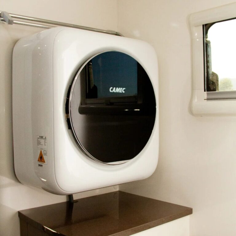 Camec 2.5kg Wall Mount Front Load Washing Machine - Suncoast Caravan ...