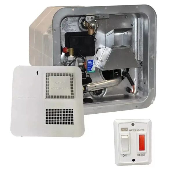 Suburban SW6DERA 12V/240V/LPG Hot Water System with White Door ...