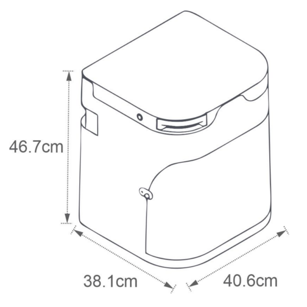 OGO Origin Toilet - Suncoast Caravan Service