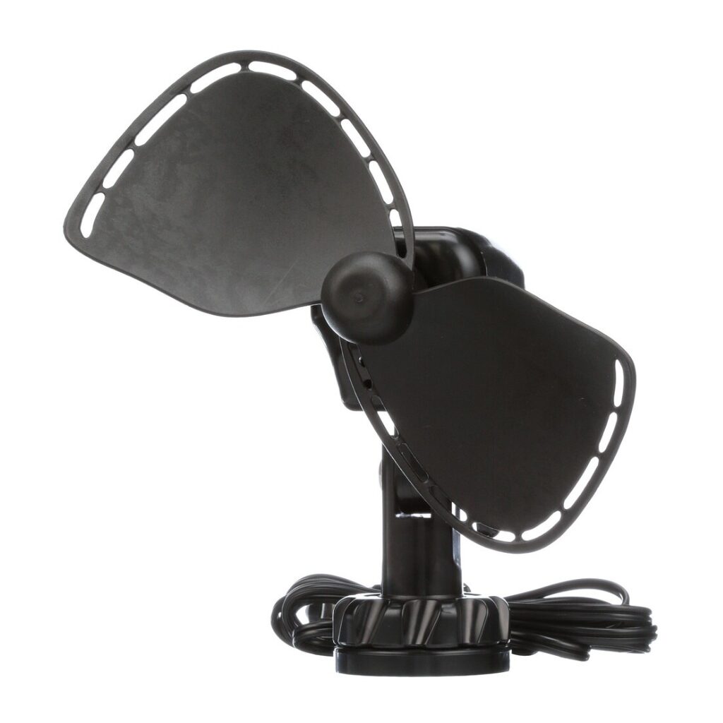 Caframo Black Ultimate 747 12V Fan - Suncoast Caravan Service