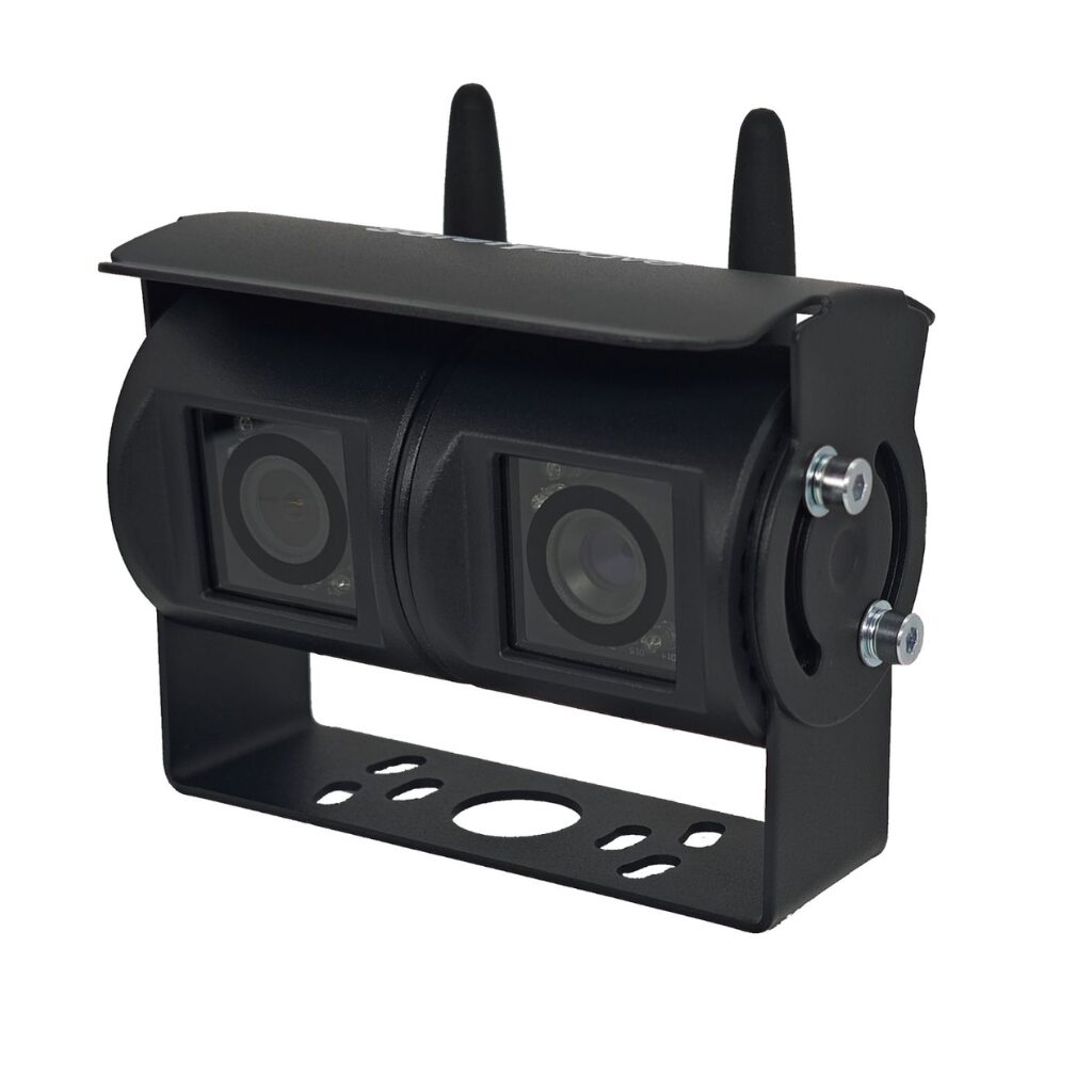 Safety Dave Wireless AHD Black Dual Camera - Suncoast Caravan Service