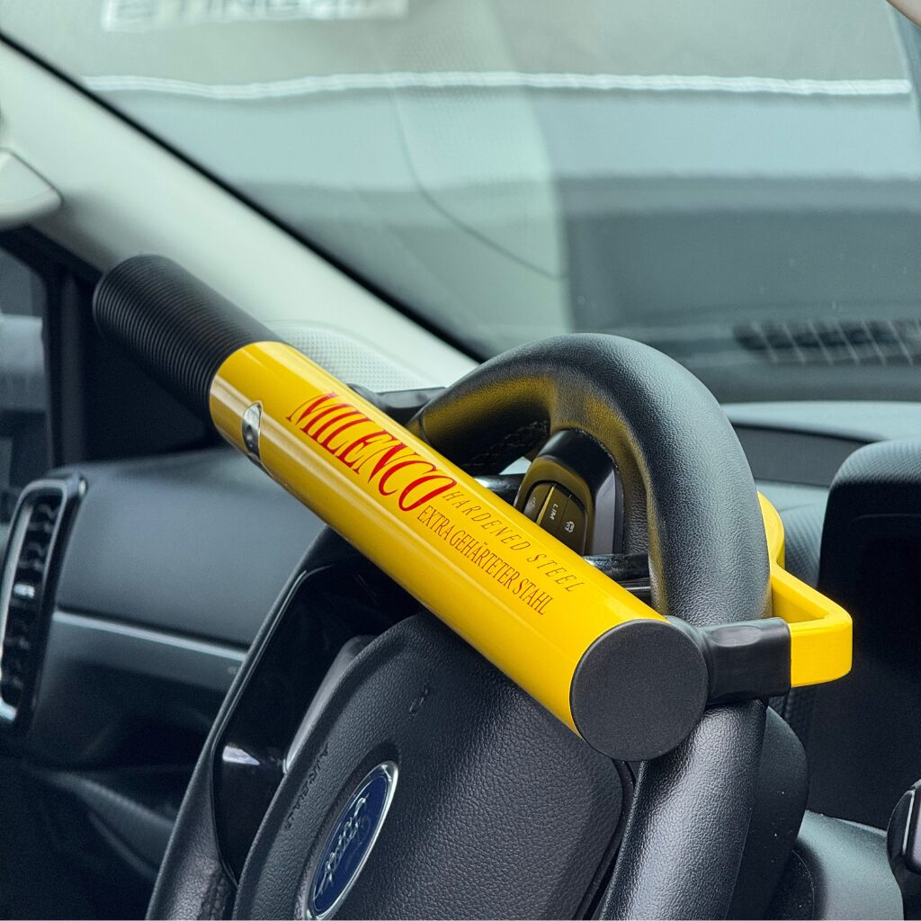 Milenco MIL0499 High Security Steering Wheel Lock - Suncoast Caravan ...